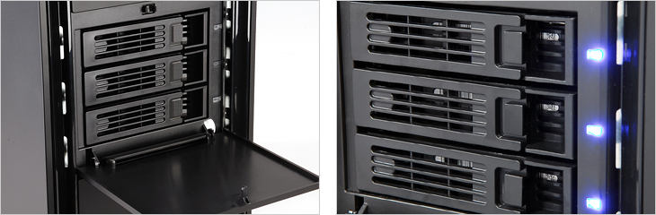 Zalman HDR1 Modular 3-Bay HDD Rack - To Suit SATA 3.5" HDD (ZM-HDR1 ...