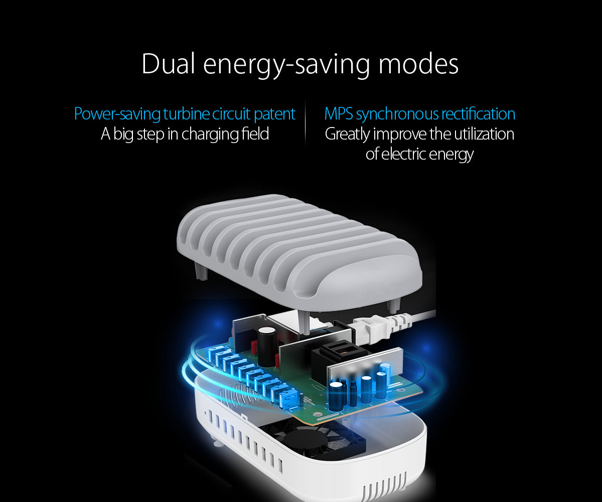 Orico DUK-10P 120W 10-Port USB Smart Charging Station w. | Techbuy ...