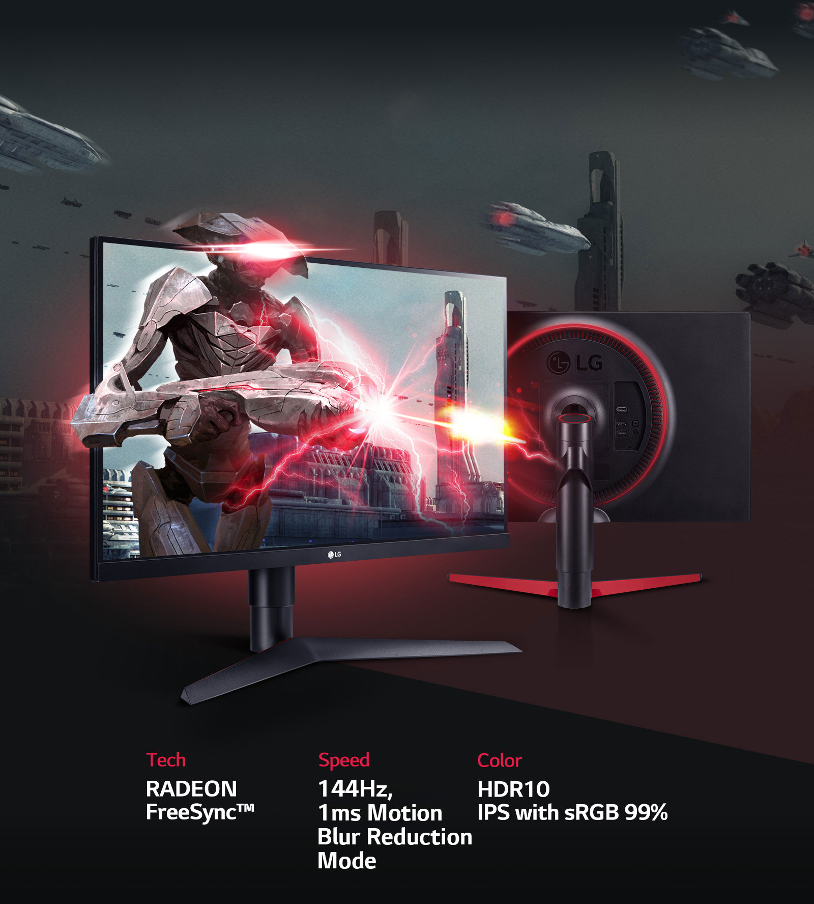 LG 27GL650F-B Gaming Monitor - Black | Techbuy Australia