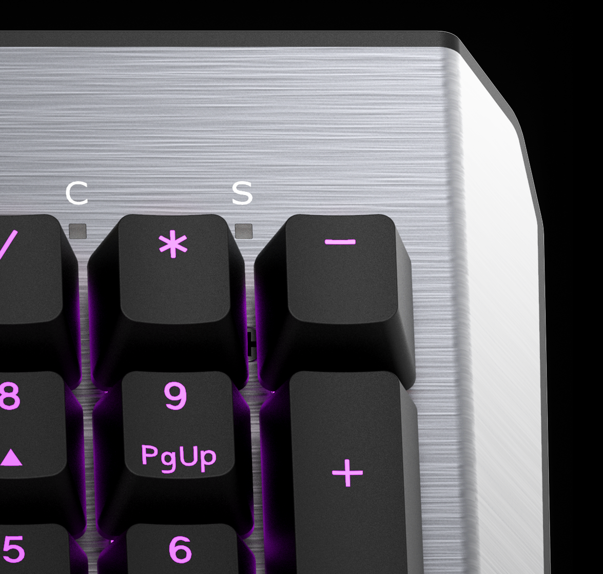 CK-550-GKTR1-US | CoolerMaster CK550 v2 Mechanical Keyboard - Red ...