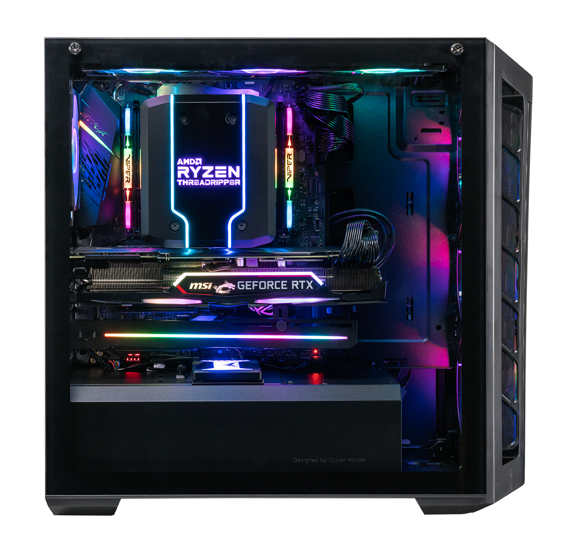 MCB-B511D-KGNN-RGA | CoolerMaster Masterbox MB511 ARGB Mid-Tower Case ...