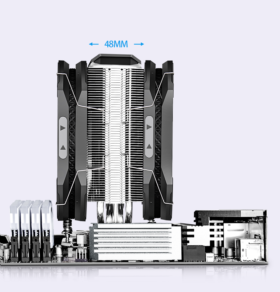 DP-R-AS500-BKNLMP-G | Deepcool AS500 Plus CPU Cooler | Techbuy Australia