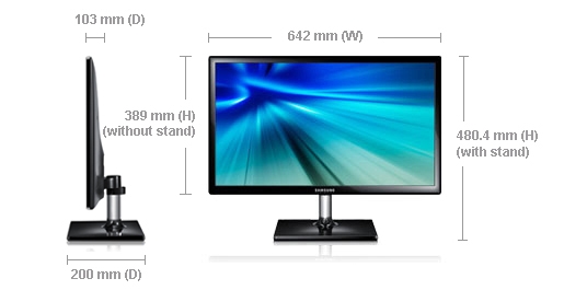 Samsung S27C570H LCD Monitor - Black (LS27C570H) | Techbuy Australia