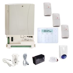 RISCO-LSP-KIT3 | RISCO LightSYS Plus Kit 3, Elegant Keypad, Digisense ...